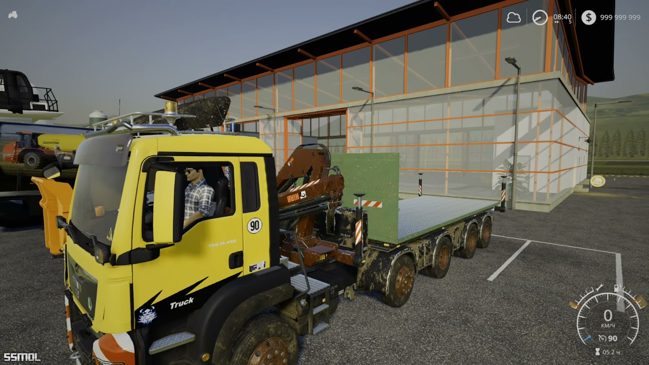 Farming Simulator 2019 mods Ls19 MAN Kran - YouTube