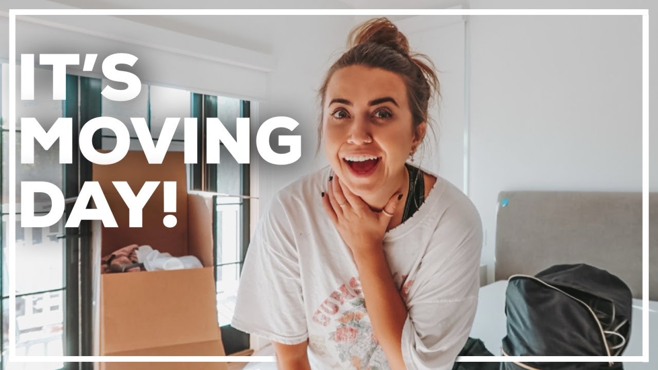 IT'S MOVING DAY!!! THE move in vlog | morgan yates 2021 - YouTube