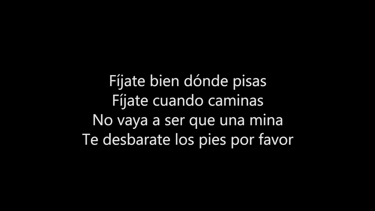 Juanes - Fíjate Bien Lyrics Only - YouTube