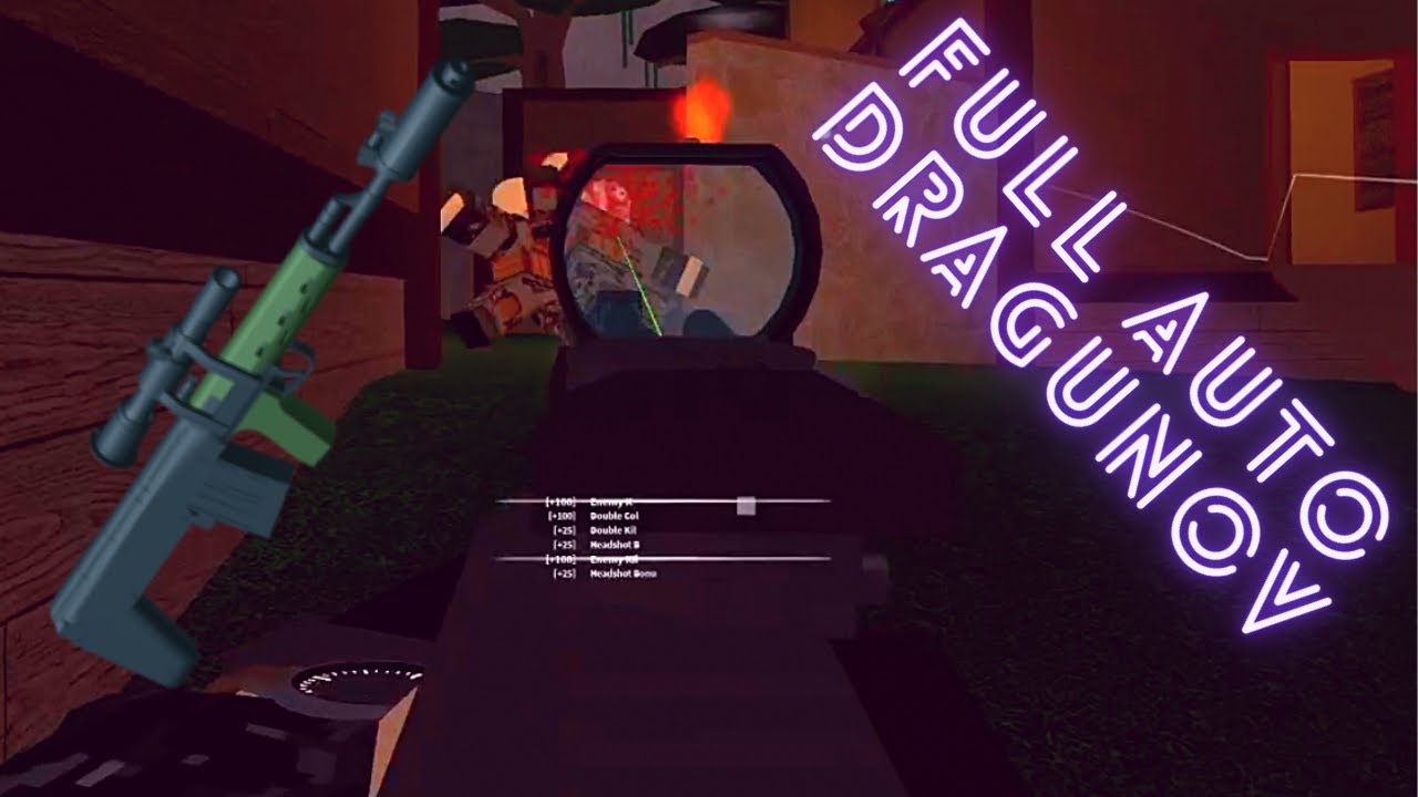 the FULL AUTO SNIPER of phantom forces... - YouTube