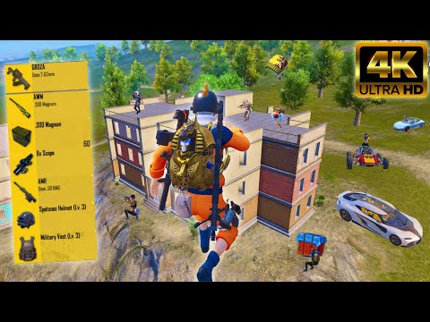 I TRIED ULTRA HDR 4K GRAPHICS😍120 FPS GAMEPLAY🔥 PUBG Mobile - BGMI