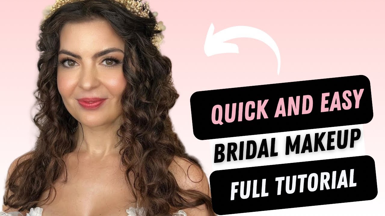 Easy Quick and Soft Bridal Makeup Tutorial - How to do your own bridal ...