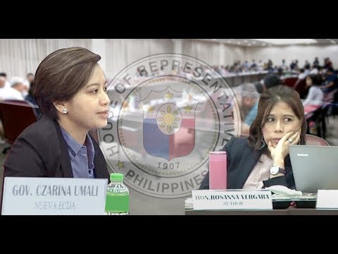 Gov. Cherry Umali, binuweltahan si Congressman Vergara - YouTube