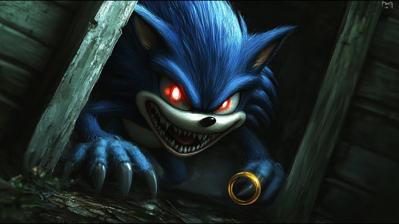 "SONIC BROKE INTO MY HOUSE!" | Shin Sonic - Horror Video Reaction - YouTube