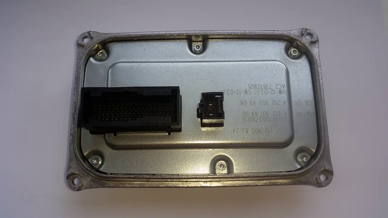 Mercedes Benz A2129008324 A2129005424 LED Control Module - YouTube