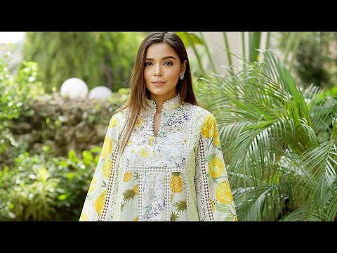 FARIDA HASSAN NEW LUXURY LAWN COLLECTION - YouTube