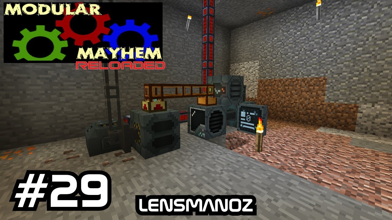 Minecraft - Modular Mayhem Reloaded - Ep 29 - Matter Replicator - YouTube