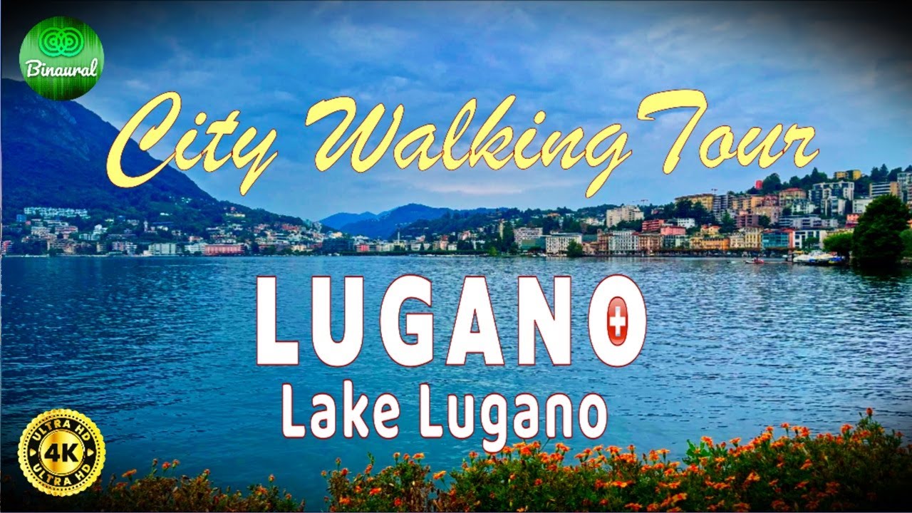 Cloudy Charm of Early Autumn in Lugano: Swiss-Italian Landscapes Lake ...