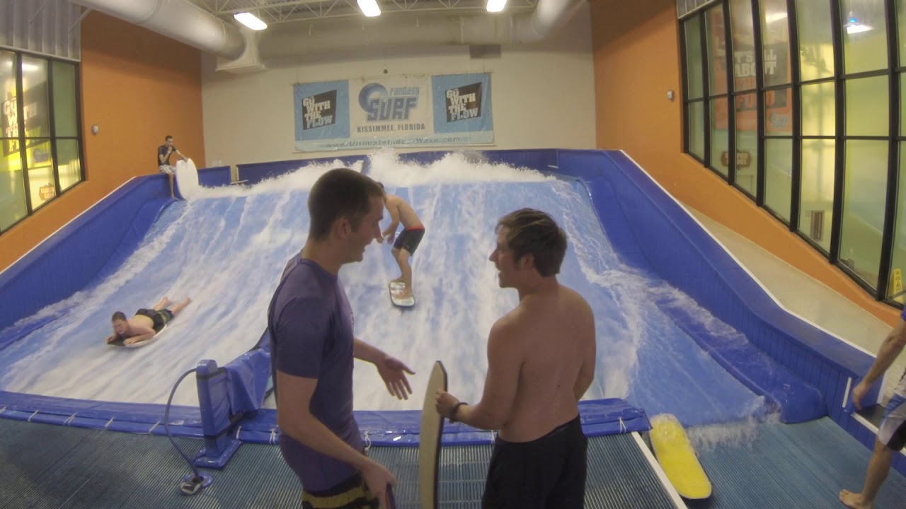 Fantasy Surf Indoor FlowRider Machine in Orlando Florida Resort - Flow ...