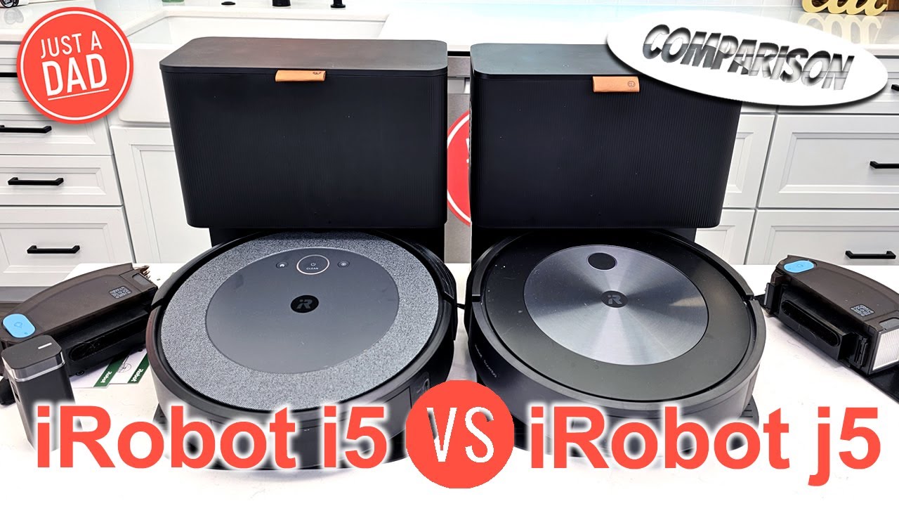 iRobot i5+ Vacuum & Mop vs iRobot j5+ Roomba Vacuum & Mop COMPARISON ...