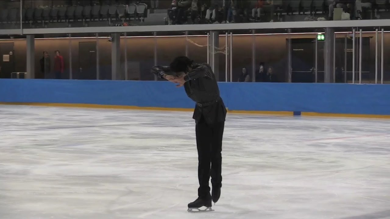 Noah Bodenstein – 2023 Swiss Ice Skating Open FS - YouTube