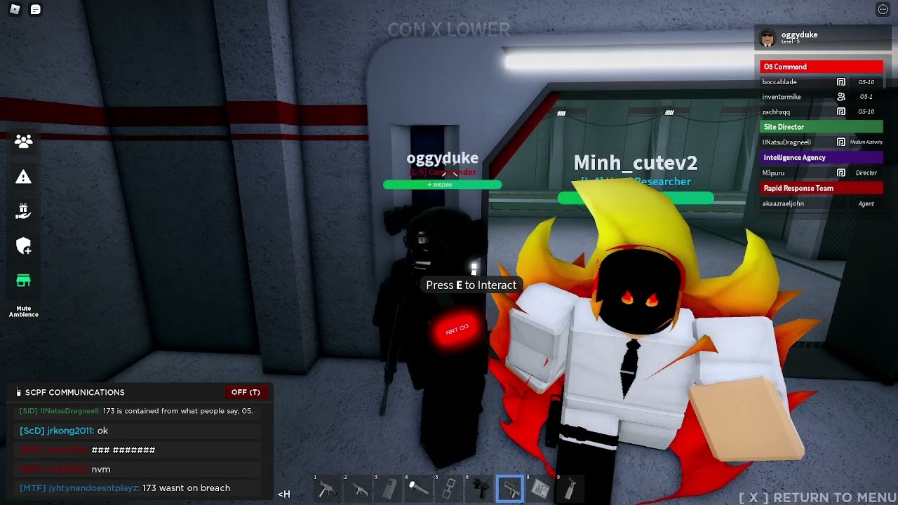 Site Roleplay RRT and O5 Gameplay with Mike Part 2 [Site Roleplay ...