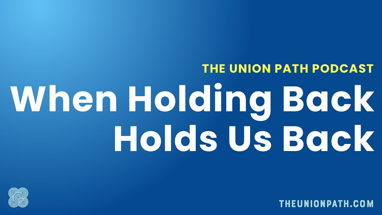 When Holding Back Holds Us Back | Settling for Less: The True Cost of ...