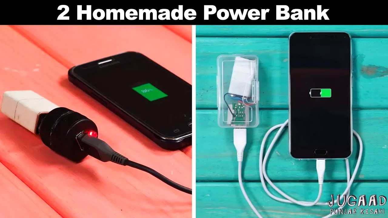2 Homemade Power Bank - YouTube