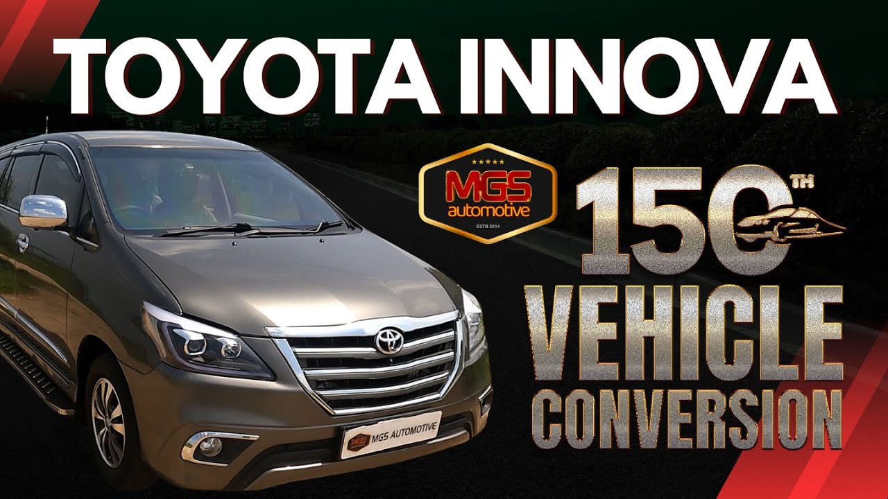 150th MGS Graphite Grey Toyota Innova Type 4 Conversion | Modification ...