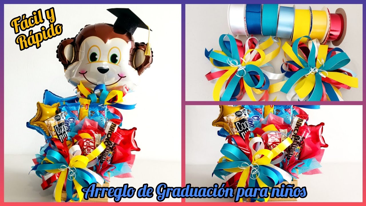 Arreglo de graduación para niños* Ancheta de graduación económica ...