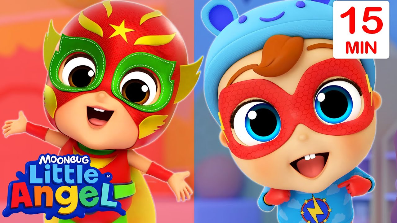 Who's Your Favorite Superhero?! 🦹| Fun Cartoons | Little Angel Kids ...