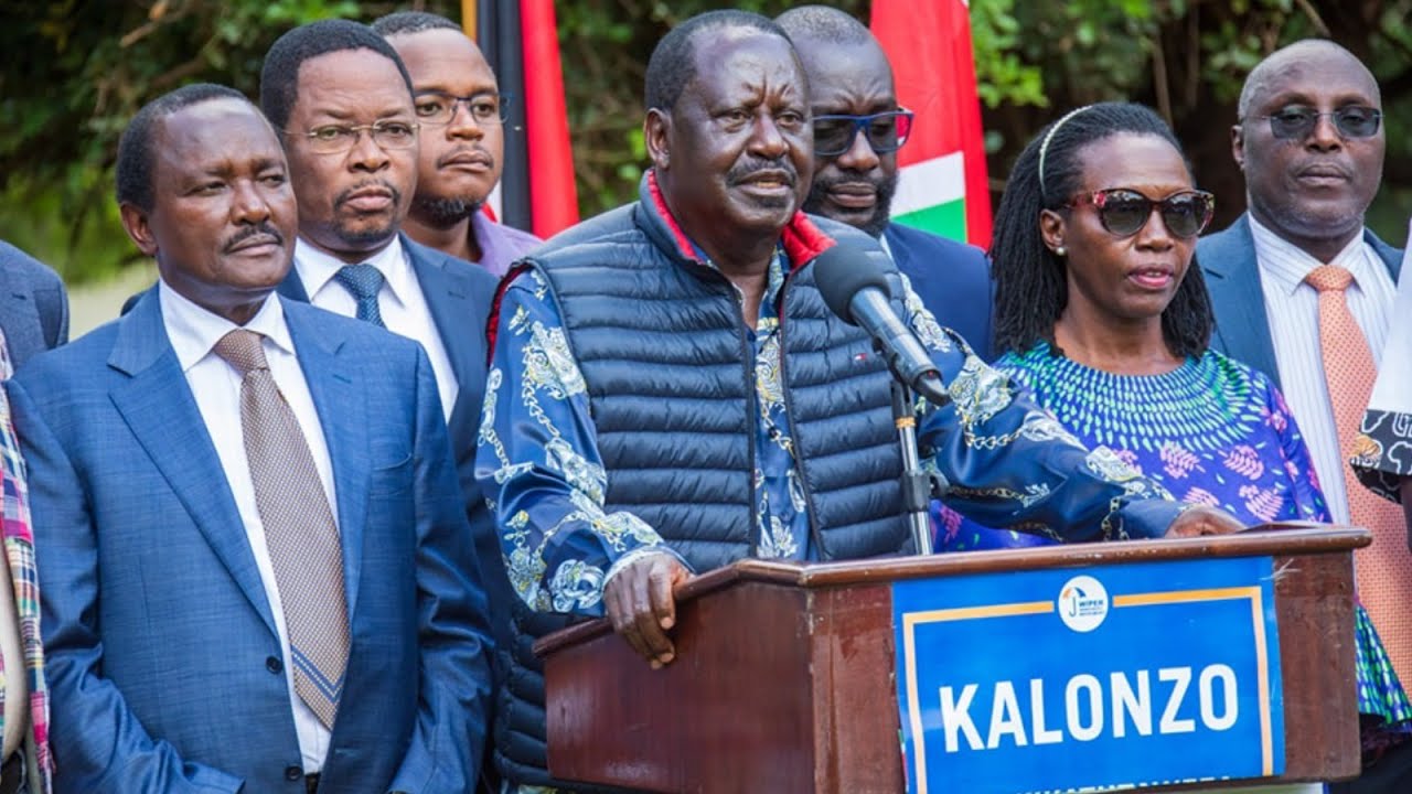 HAPPENING NOW: RAILA ODINGA LIVE, NAIROBI JUST HOURS TO ANOTHER ...