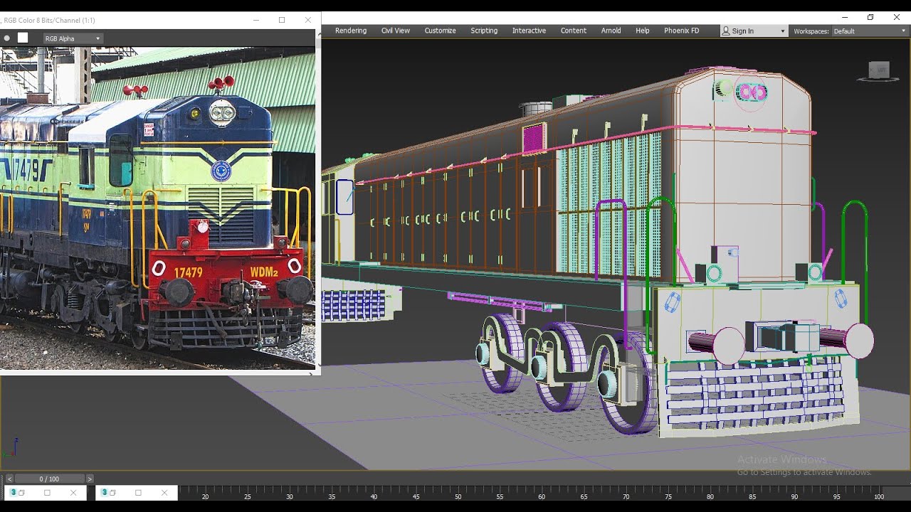 "Master 3D Modeling: A Locomotive Engine Tutorial" (Part 12) - YouTube