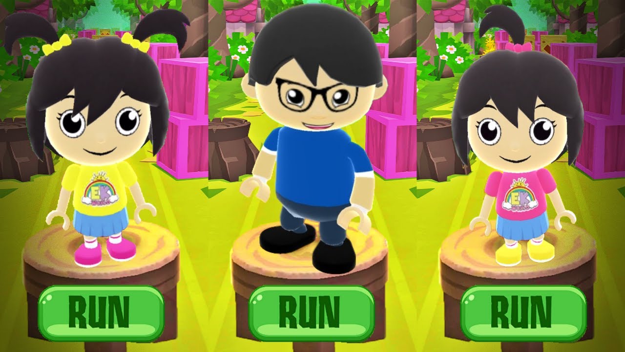 Tag with Ryan Kaji Dad vs EK Sisters Emma and Kate - YouTube