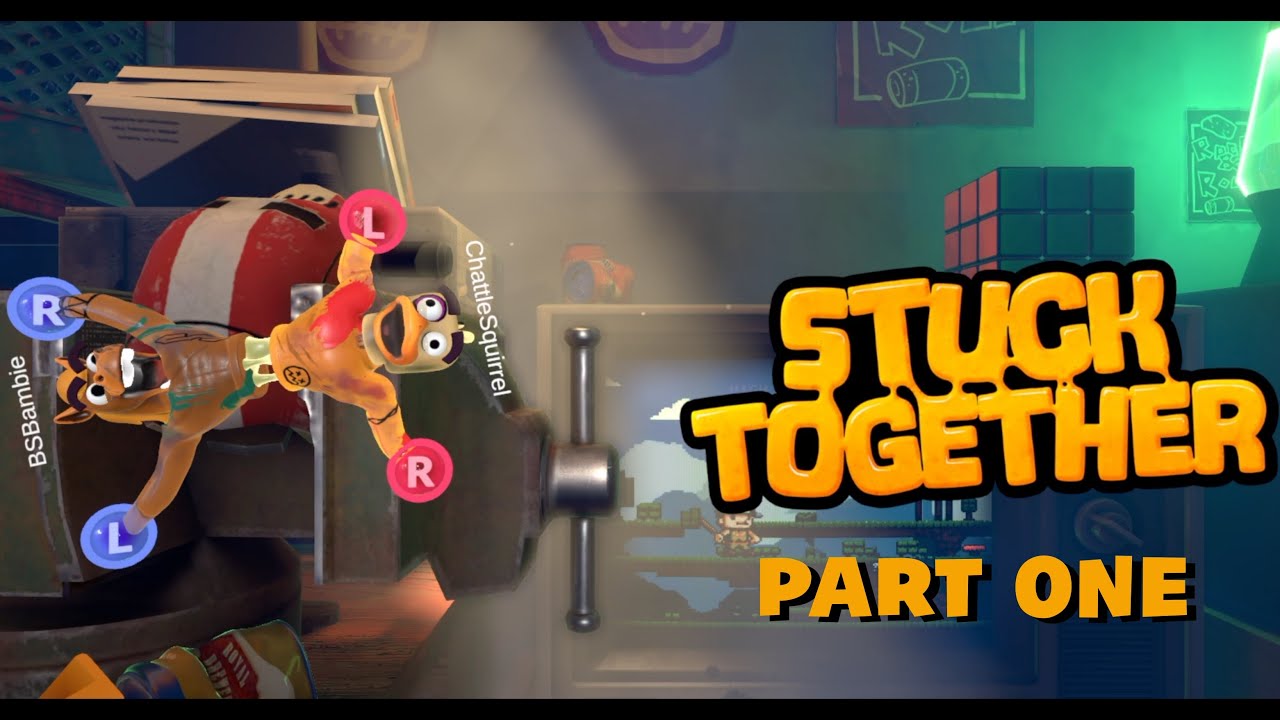 This game RUINED our friendship... | Stuck Together (Part 1) - YouTube