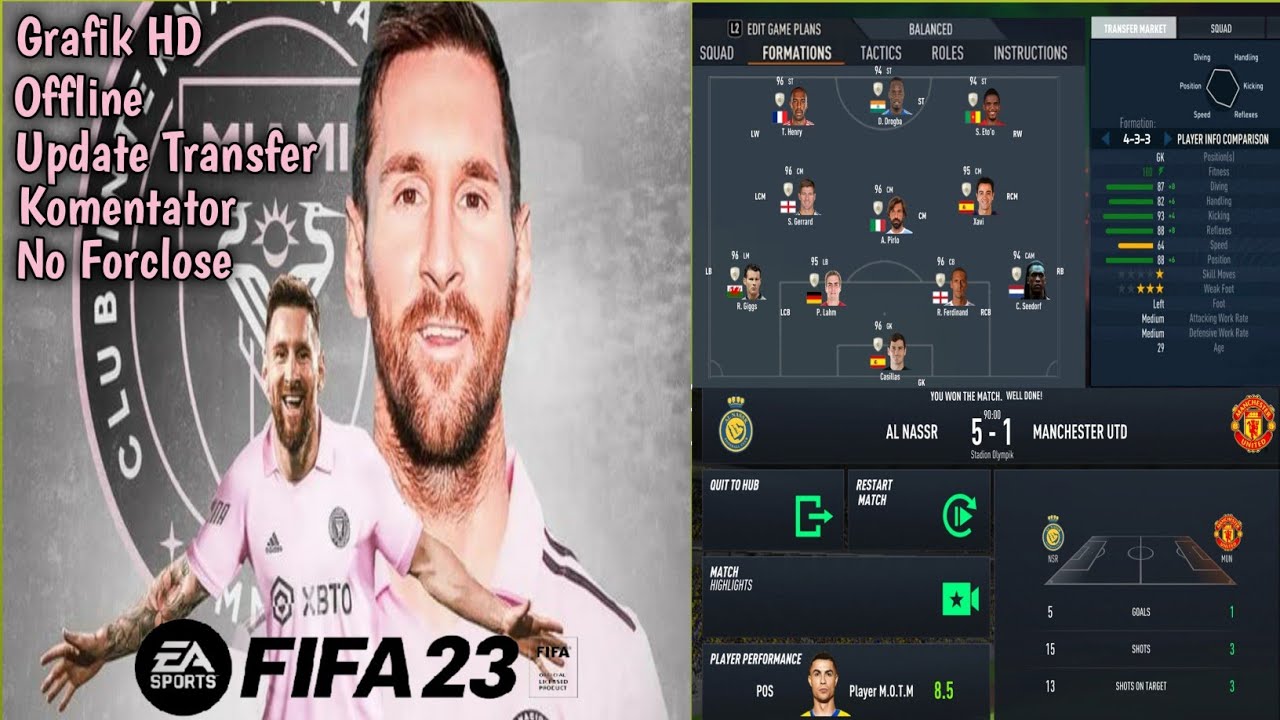 FIFA 16 Mod FIFA 23 android - YouTube