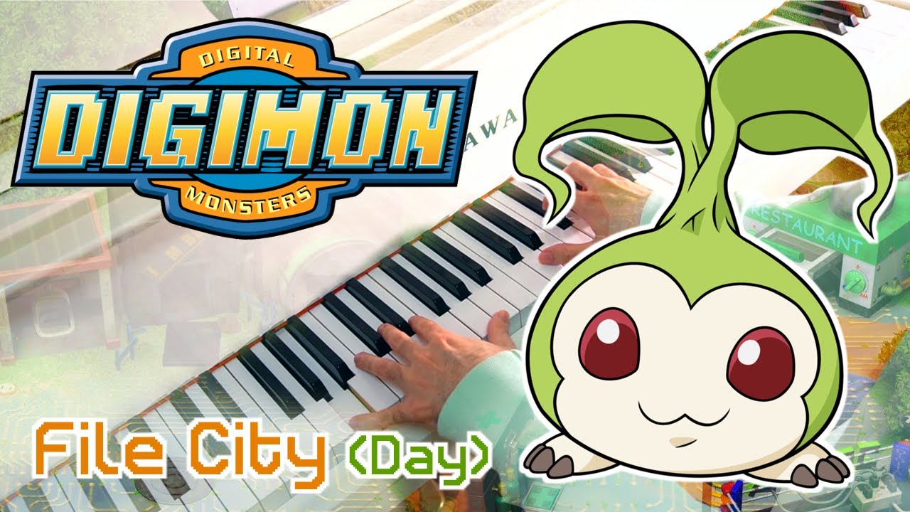 File City - Day (DIGIMON World) ~ Piano cover - YouTube