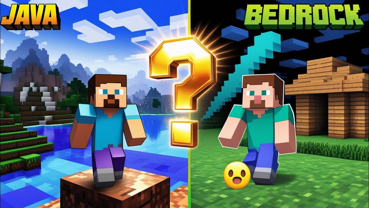 Java vs Bedrock – Which One is Made for YOU? 🤔 - YouTube