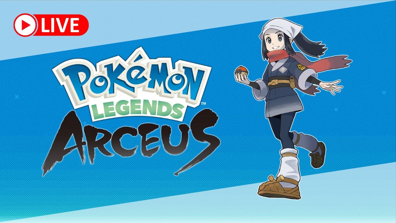 [LIVE] Pokémon Legends: Arceus #2 - YouTube