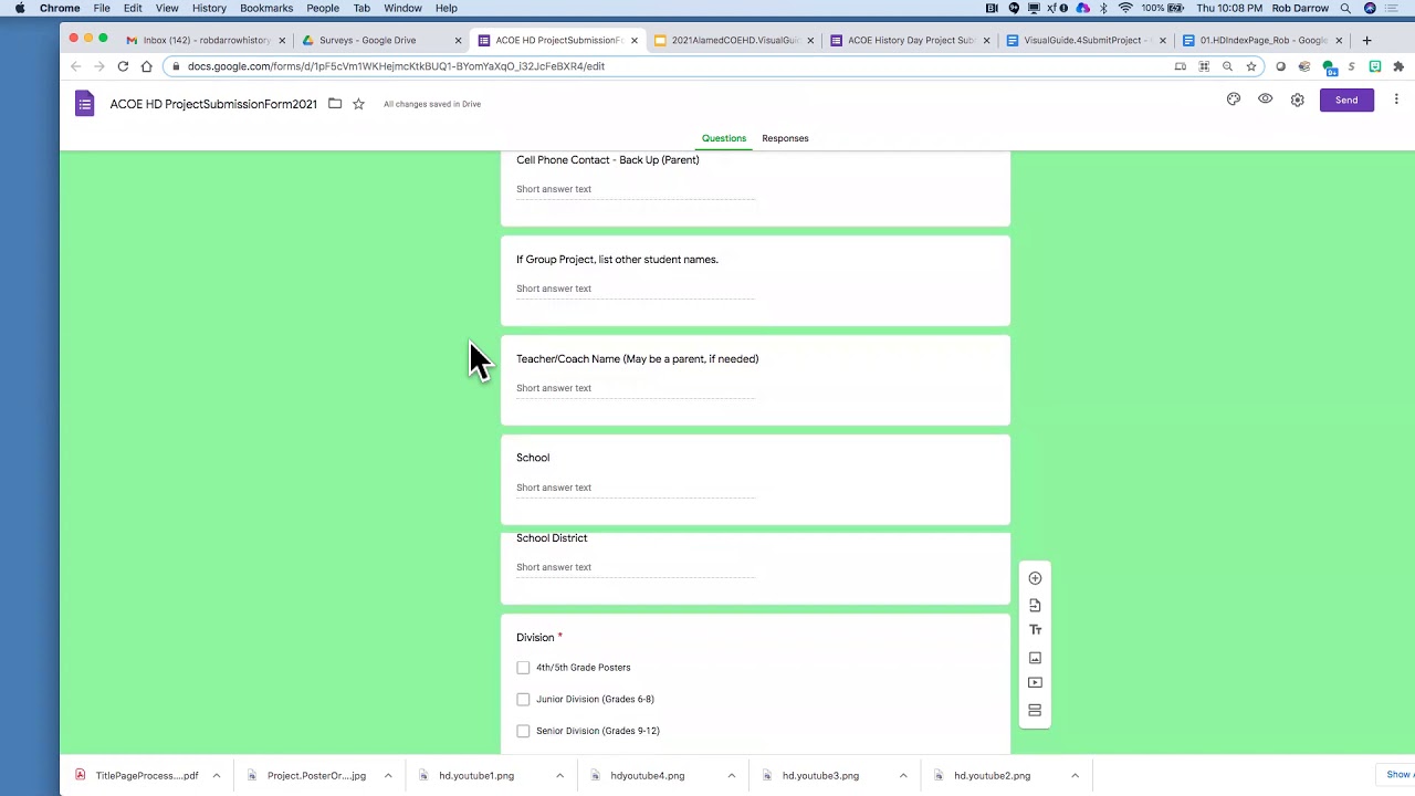 Step 4: Submit Your Project Submission Form - YouTube