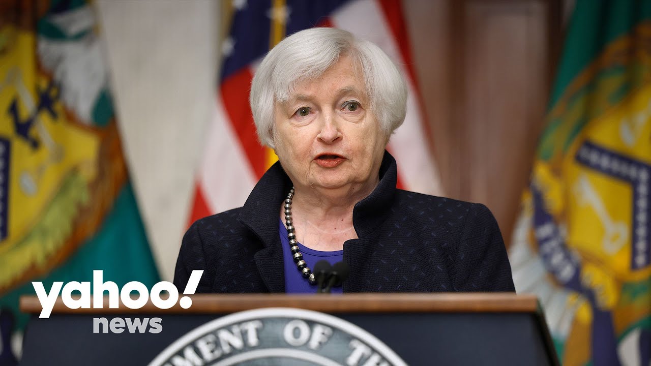 Secretary of the Treasury Janet Yellen holds a press conference - YouTube