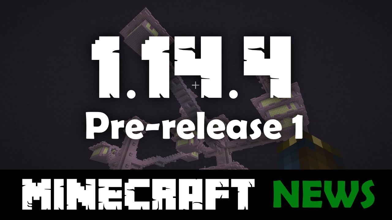 What's New in Minecraft 1.14.4 Pre-release 1? - YouTube