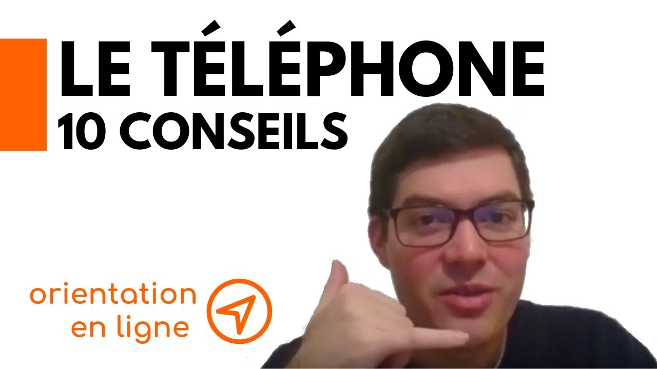 Recherche d'emploi: Comment faire un bon téléphone? - YouTube