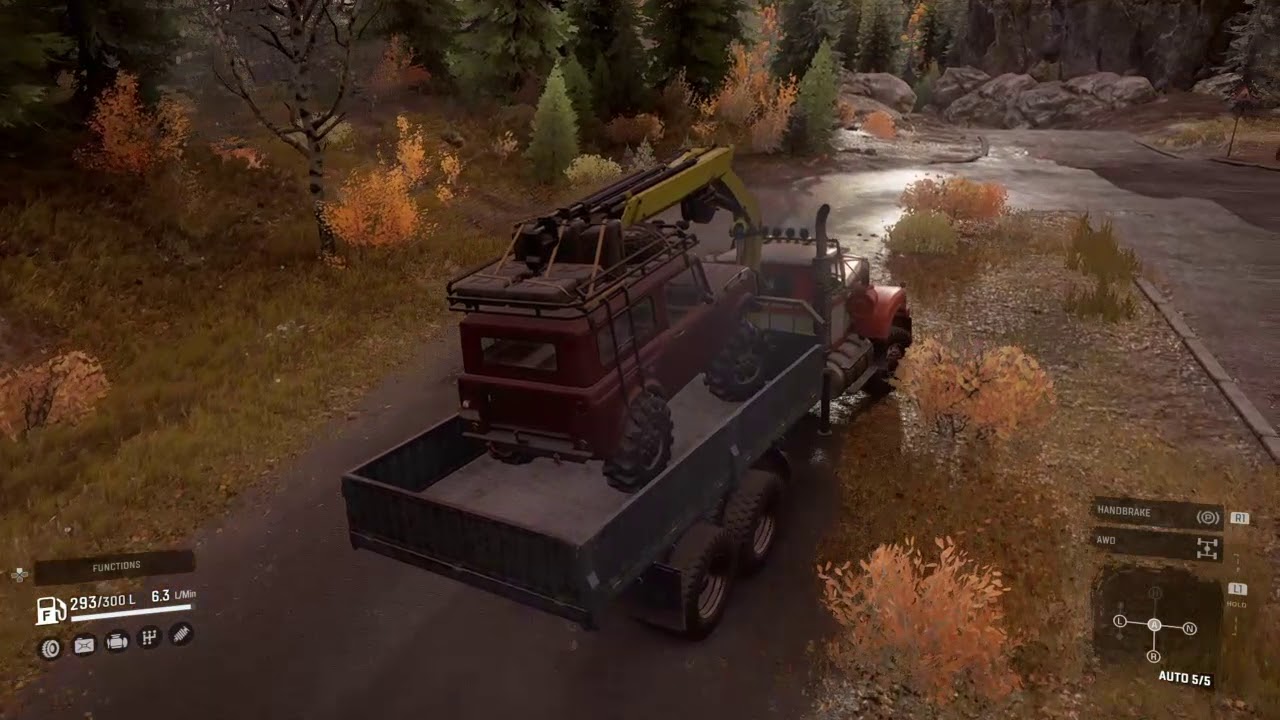 Snowrunner - How I transport my scouts on a big truck - YouTube