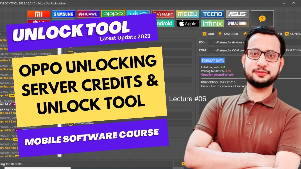 Oppo Unlocking with Unlock Tool | Unlock Tool latest Update 2023 ...