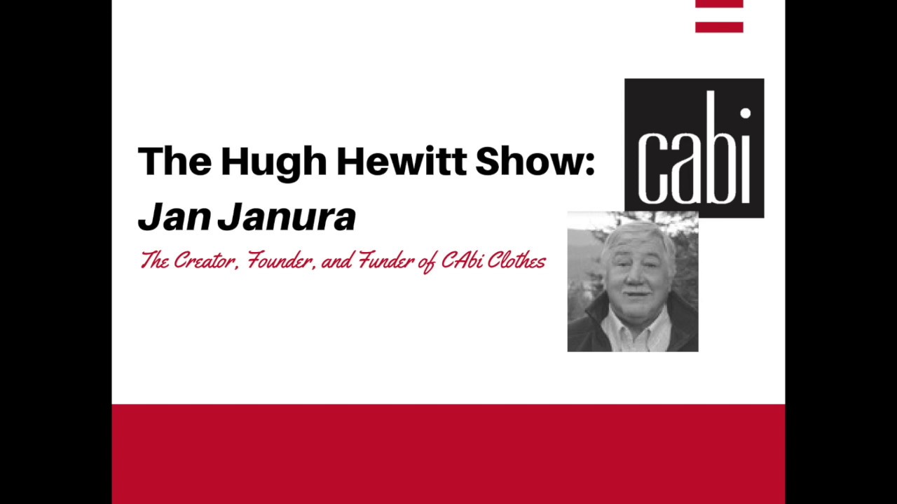 Jan Janura Talks CAbi Clothes on The Hugh Hewitt Show - YouTube