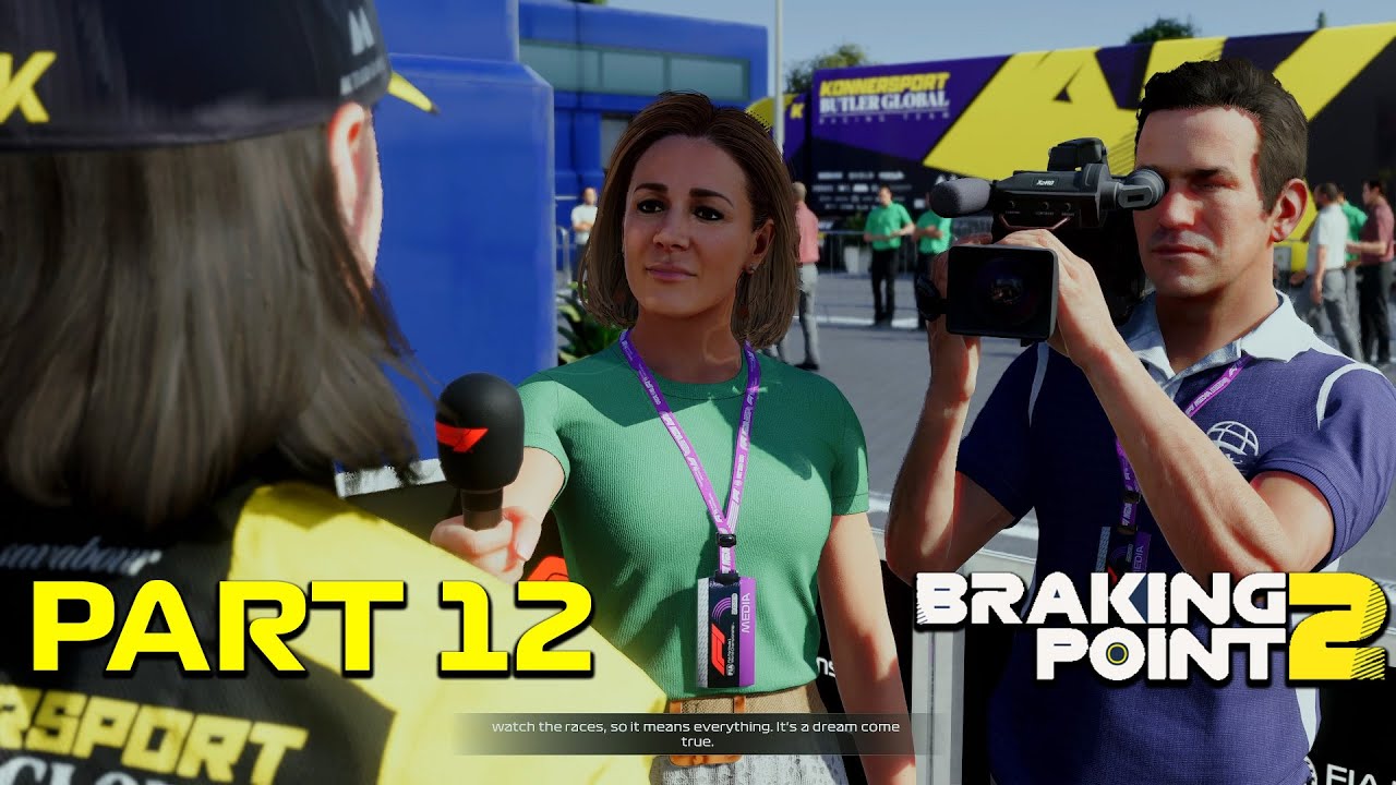 F1 23 Braking Point 2 Story Mode | Chapter 12: THE MEDIA! - YouTube