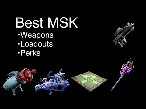 Best Weapons, Perks, and Loadouts for MSK (Overpowered) - YouTube