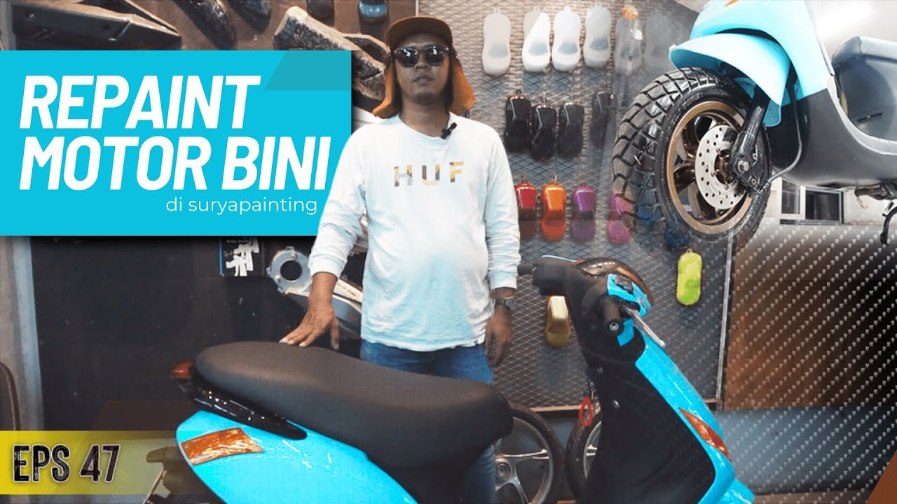 Repaint Motor Bini di Suryapainting - YouTube