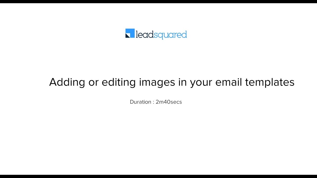 Email marketing tutorial: Easily edit images in your email - YouTube