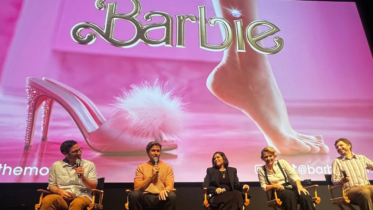 America Ferrara talks BARBIE with the cast. - YouTube