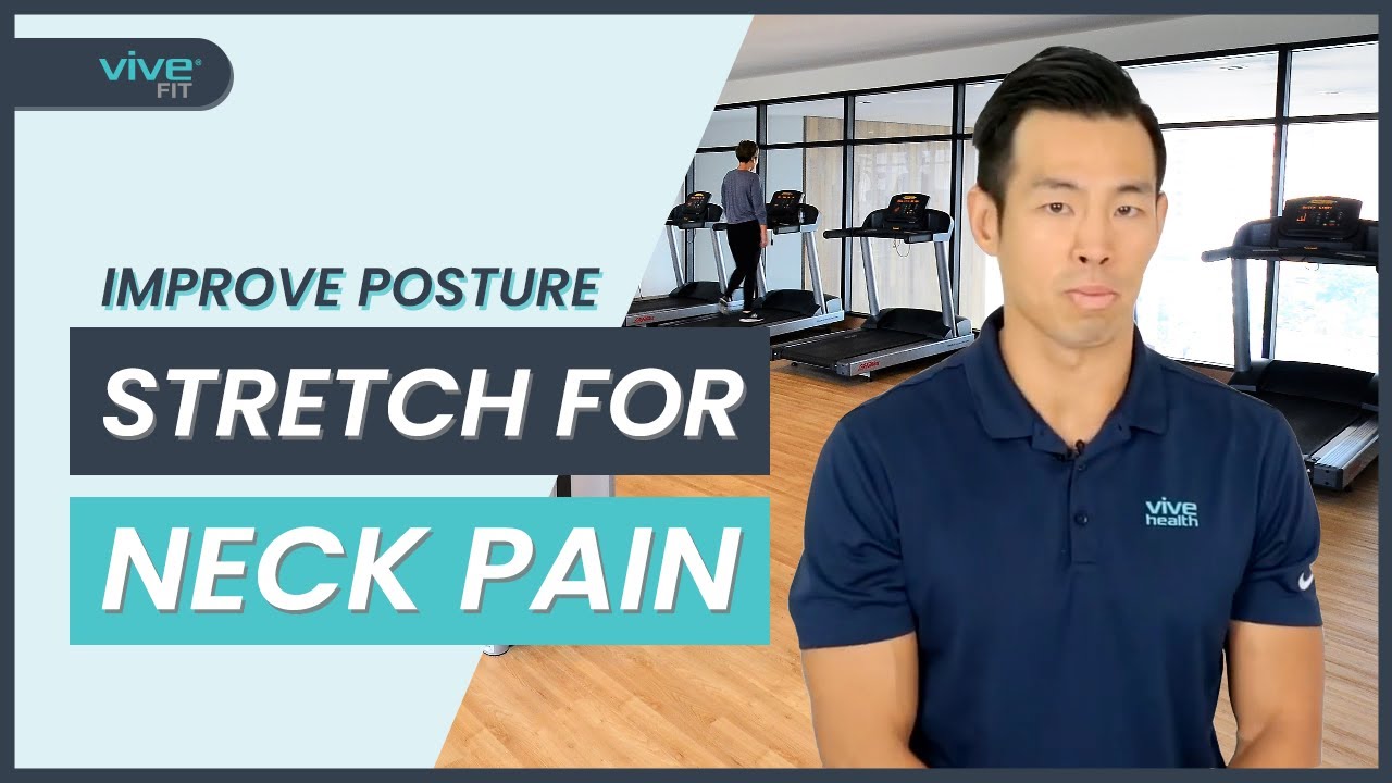 Great Stretch for Neck and Upper Back Pain - Improve Your Posture - YouTube