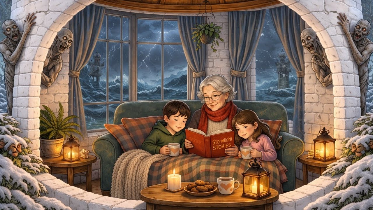Grandma Saves Kids from Zombie Apocalypse & Builds Igloo in Snow ...