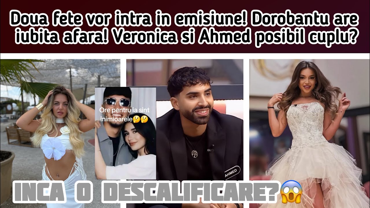 Doua fete vor intra in emisiune! Dorobantu are iubita afara! Veronica ...