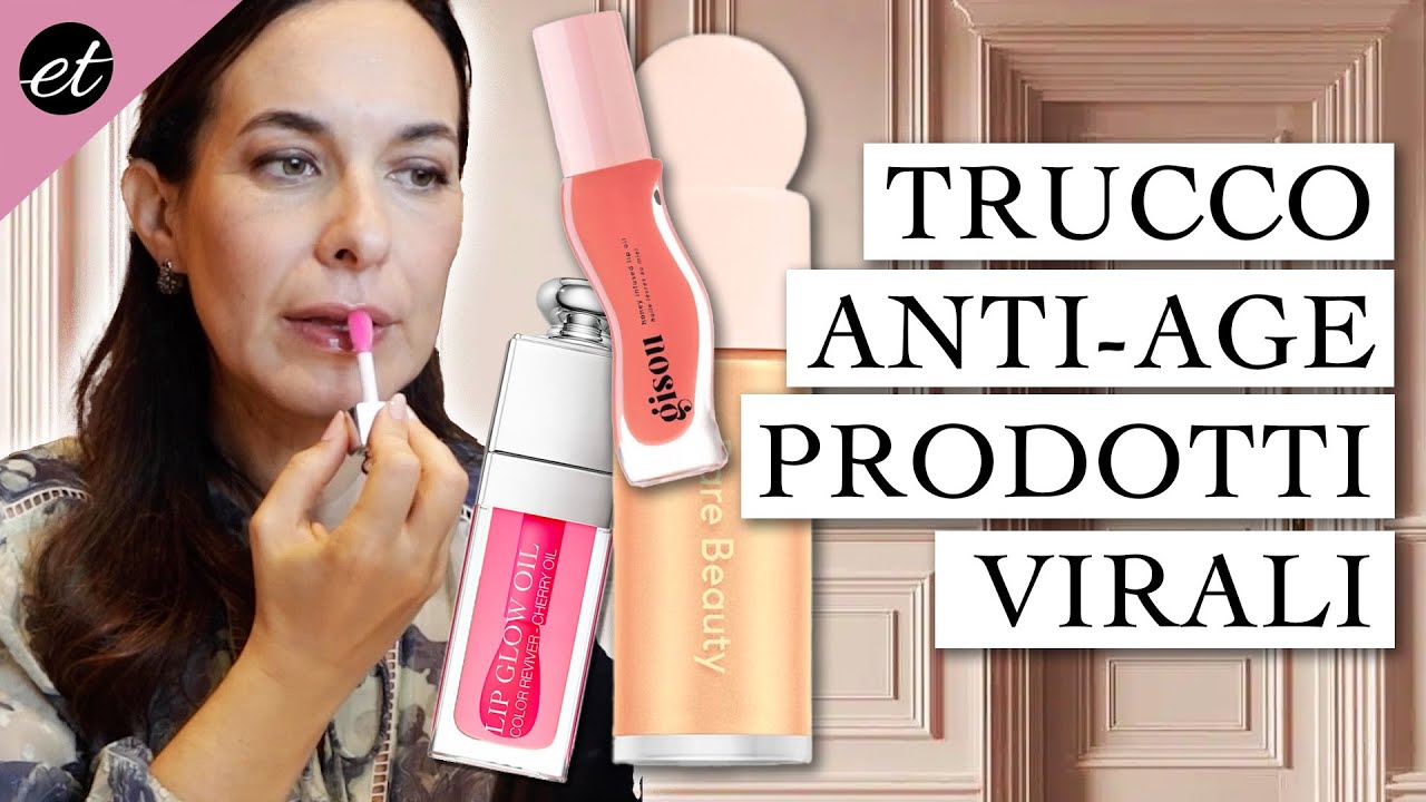 TRUCCO ANTI-AGE: provo il make-up VIRALE - YouTube