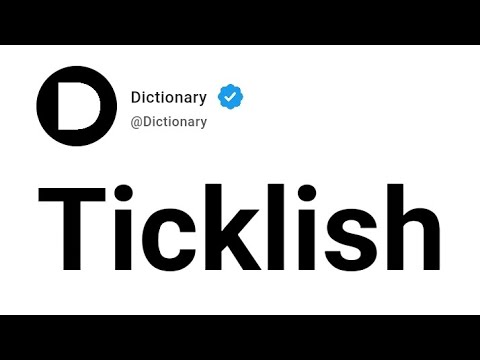 Ticklish Meaning In English - YouTube