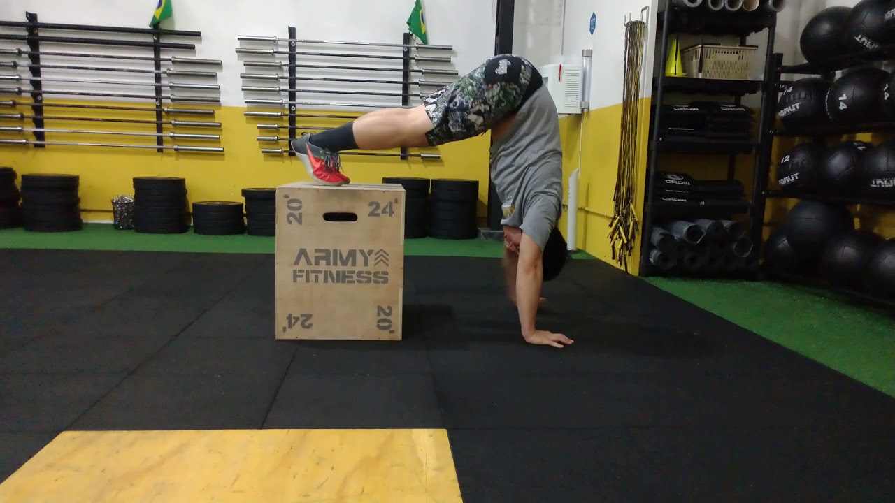 Box Around the World + Pike Strict Push Up - YouTube