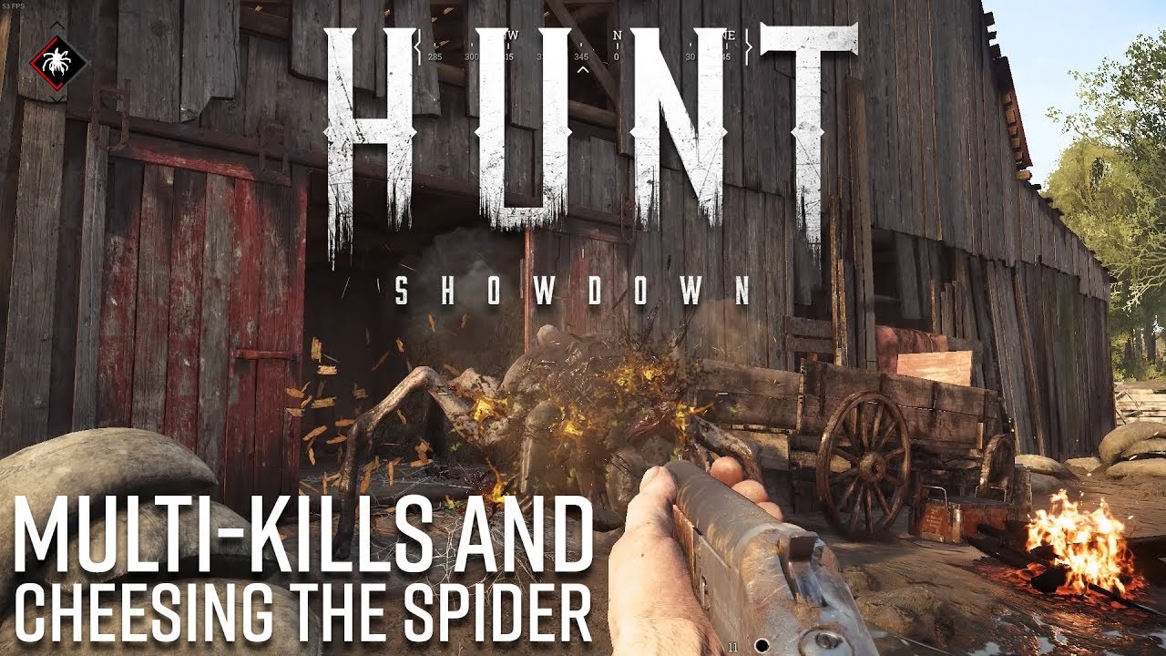 Hunt: Showdown Gameplay - Multi-Kills & Cheesing the Spider - YouTube