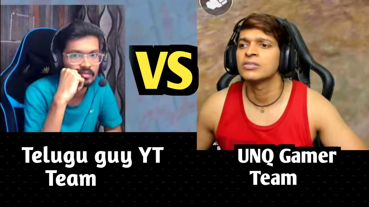 UNQ Gamer team VS Telugu guy yt team last fight 2 vs 4 - YouTube