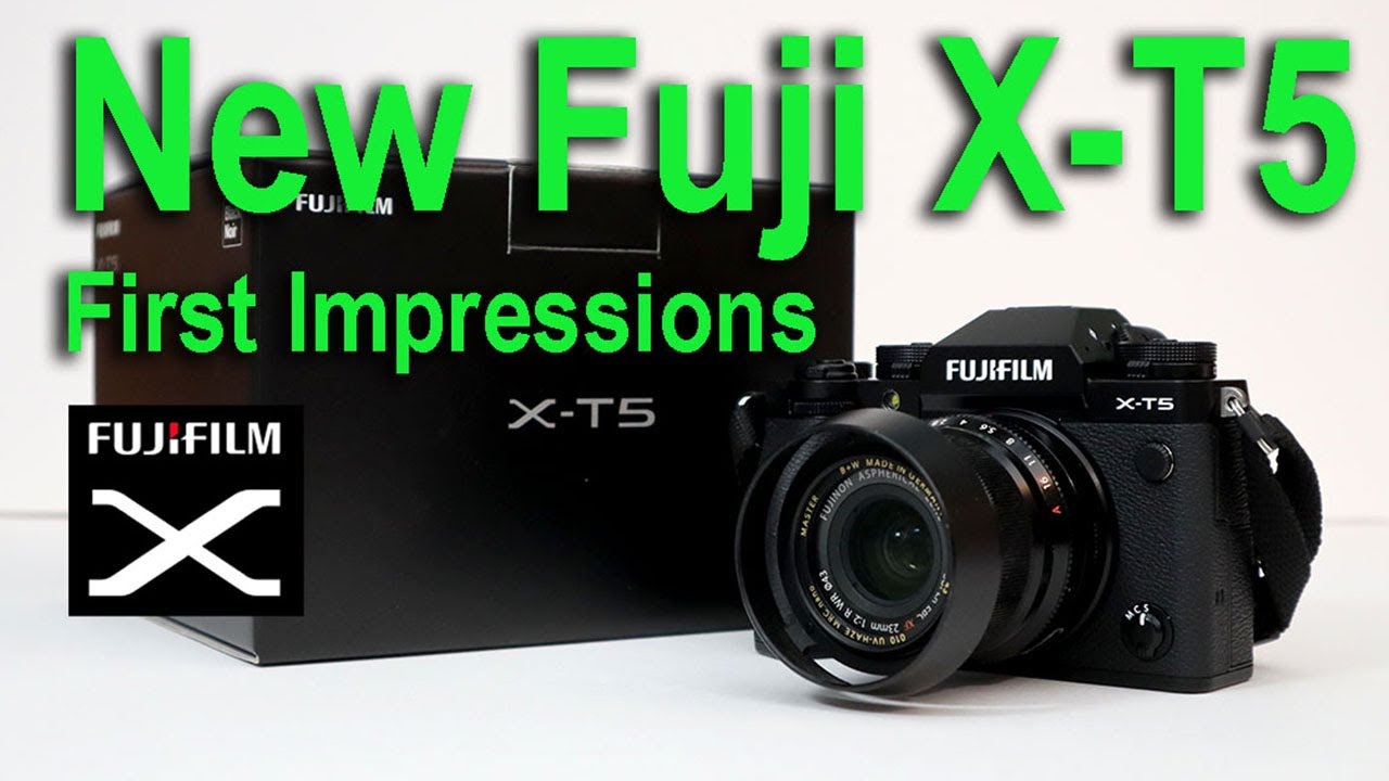 The NEW FUJI XT5 - Unboxing & First Impressions - YouTube